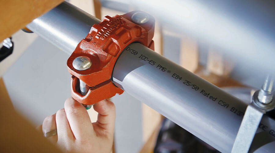 Mechanical Joining Corzan® CPVC | Corzan® CPVC